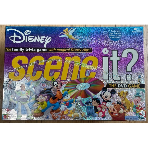 Disney | Toys | Vintage Disney Scene It St Edition Dvd Board Game ...